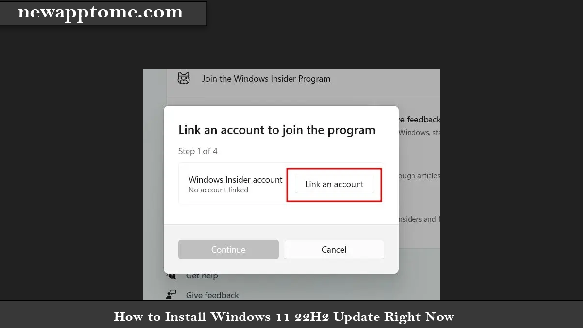 How to Install Windows 11 22H2 Update Right Now - newapptome.com