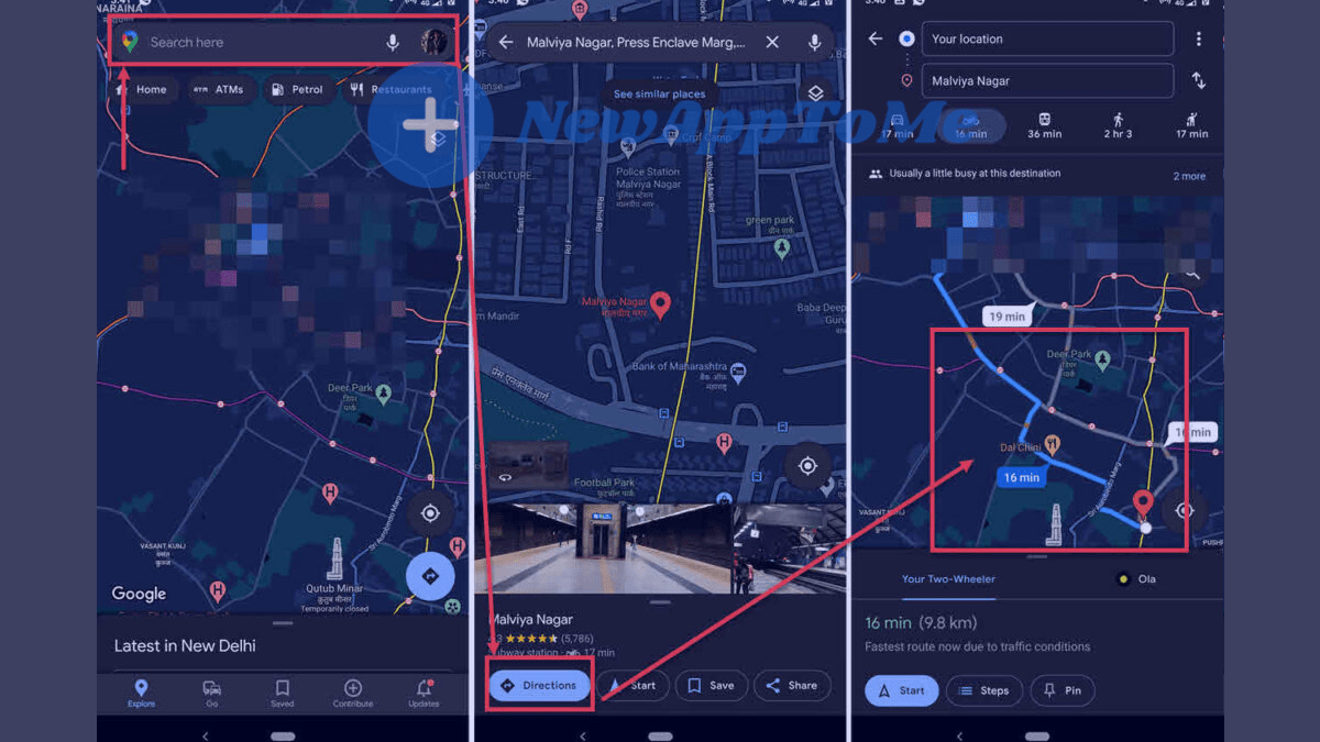 How to check traffic to work on Google Maps? Best App 2024